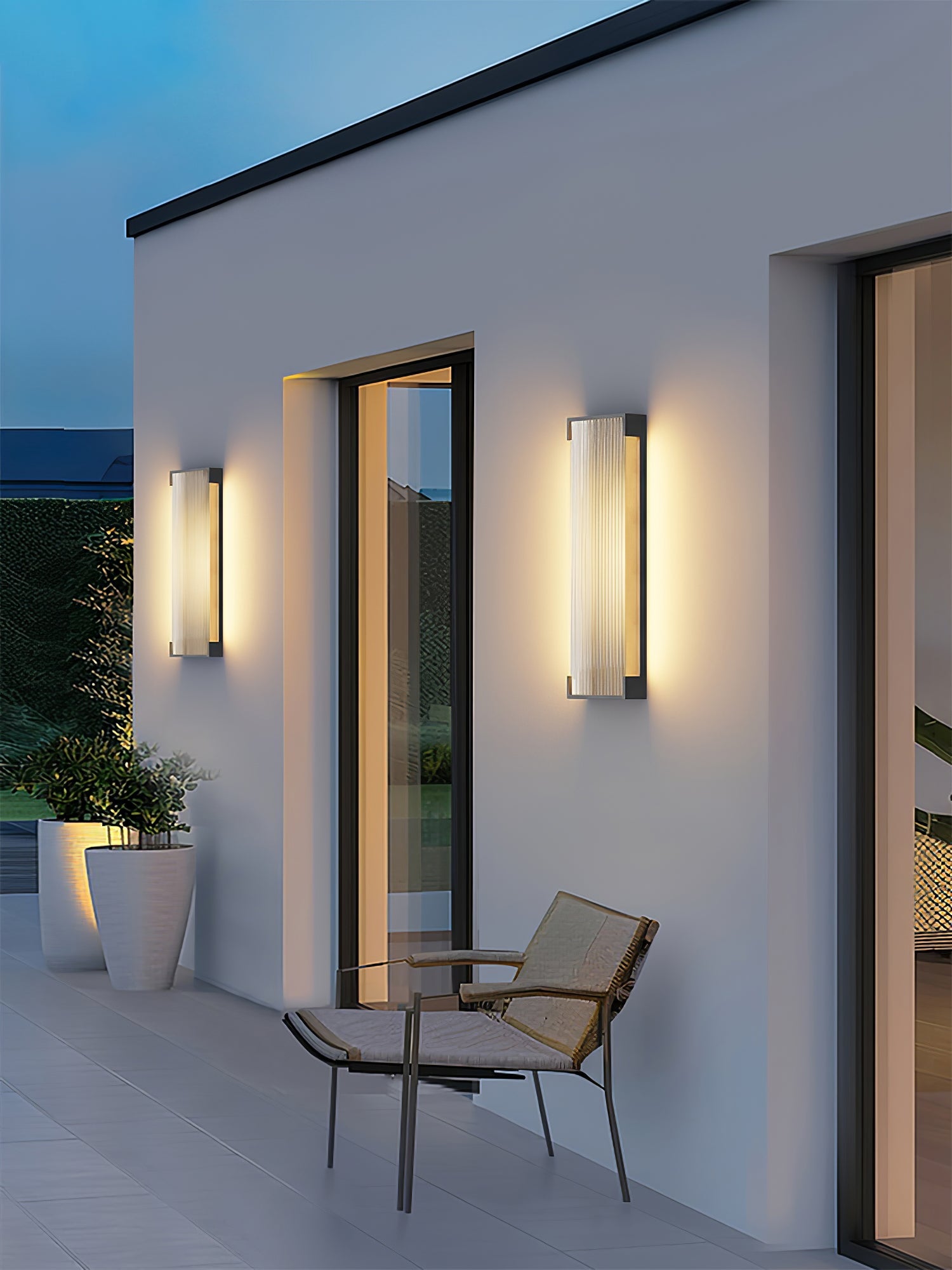 Rectangular Outdoor Wall Light – LUUGAA