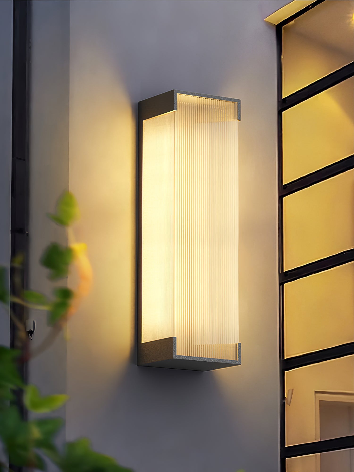 Rectangular Outdoor Wall Light – LUUGAA