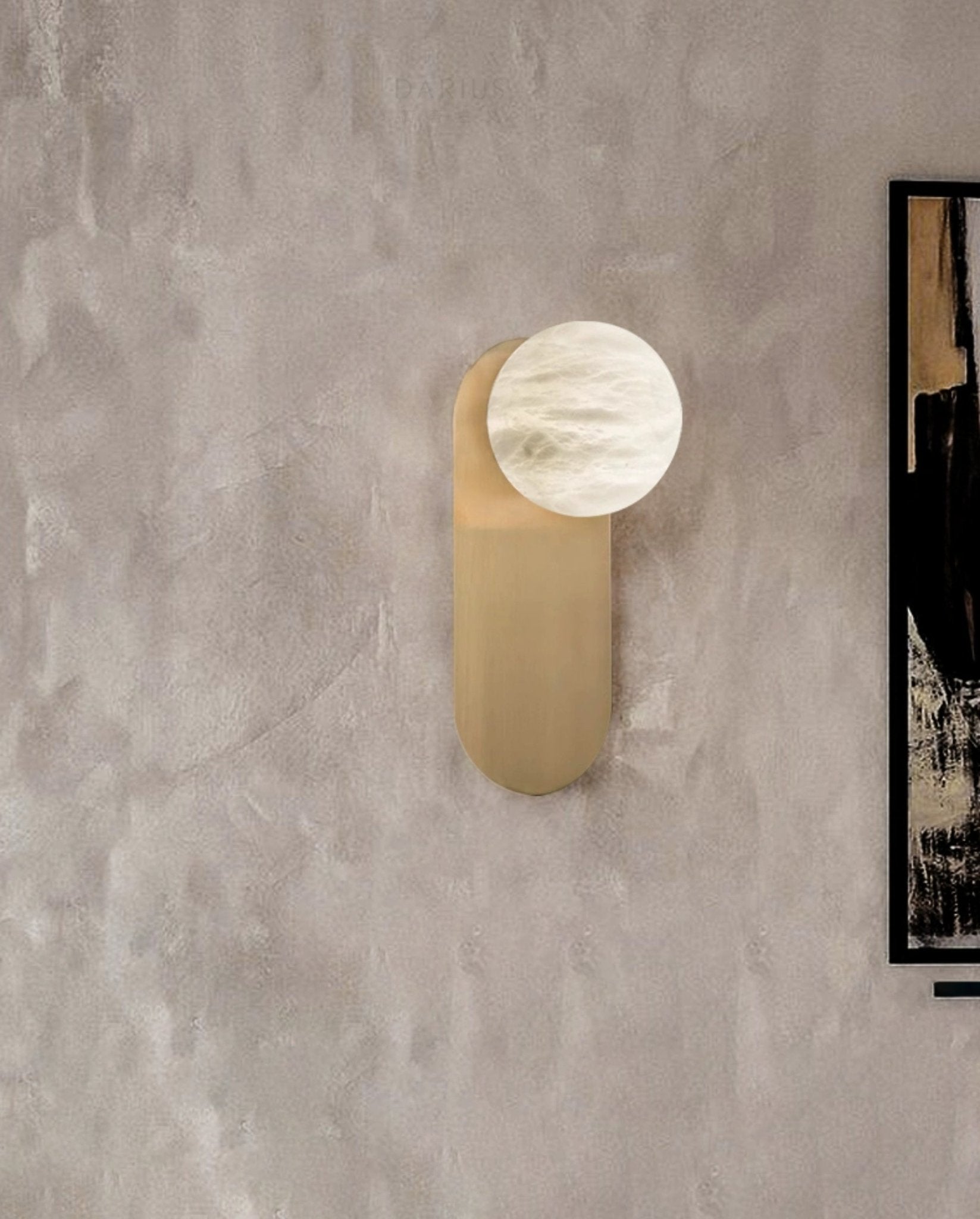 Adrion Alabaster Wall Light – LUUGAA