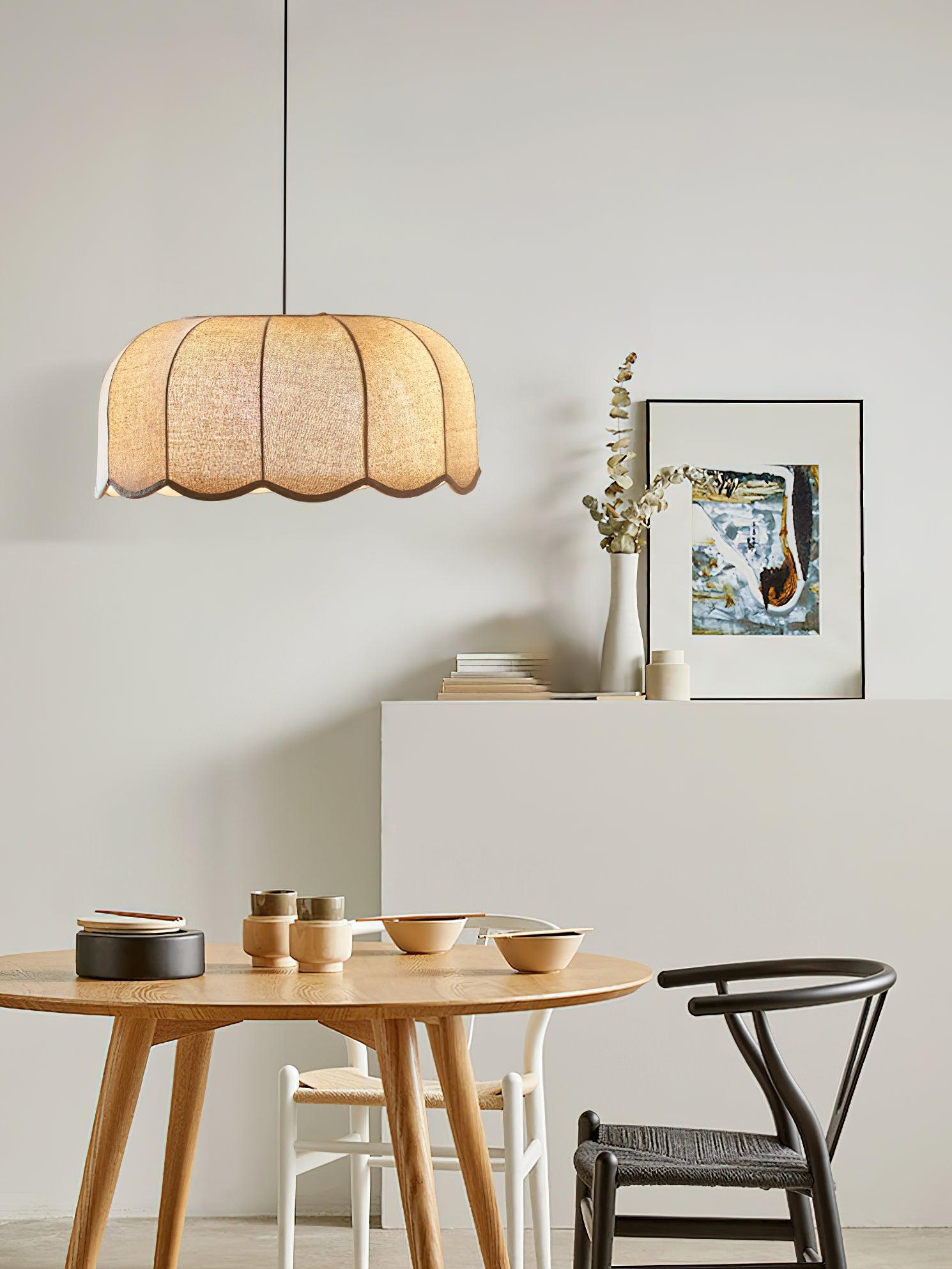 LUUGAA banana leaf chandelier, handmade, suitable for living rooms and ...