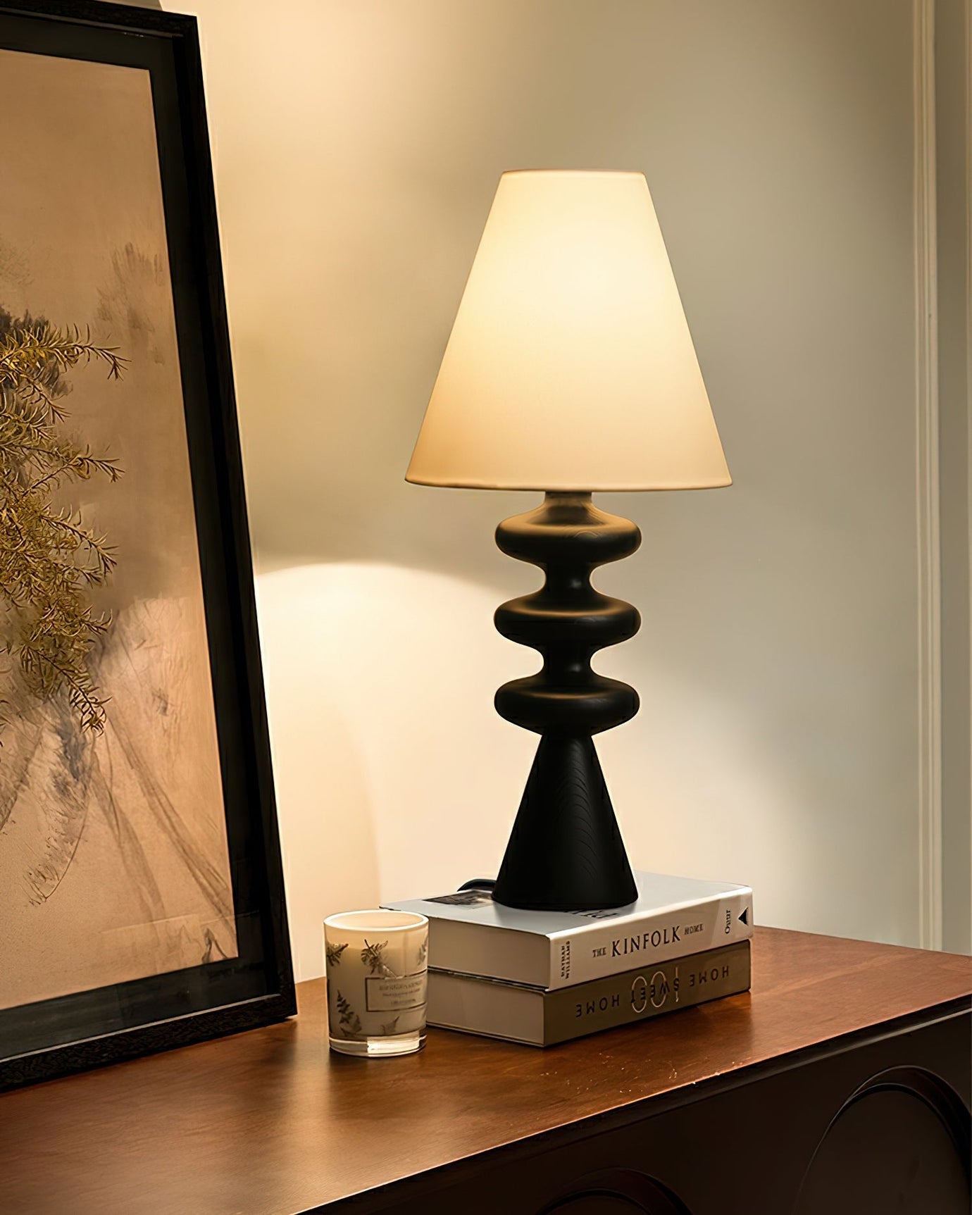 LUUGAA Ripple Wood natural dynamic water ripple table lamp, unique ...