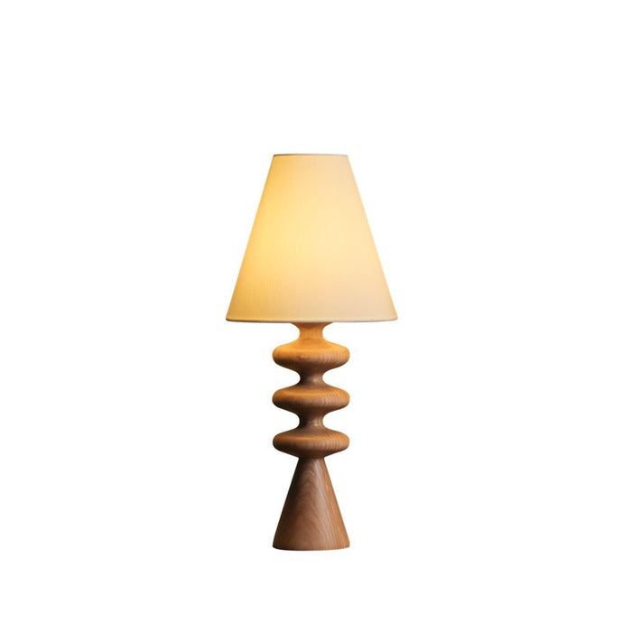 LUUGAA Ripple Wood natural dynamic water ripple table lamp, unique ...