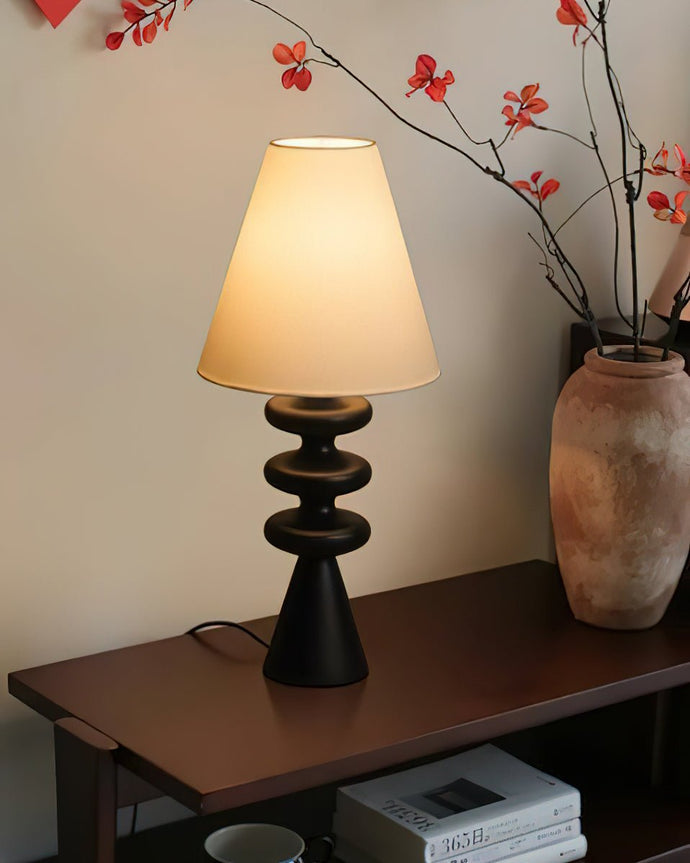 LUUGAA Ripple Wood natural dynamic water ripple table lamp, unique ...
