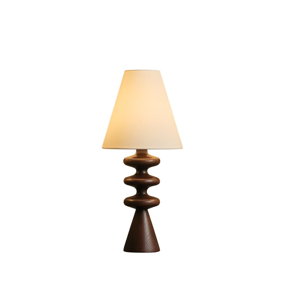 LUUGAA Ripple Wood natural dynamic water ripple table lamp, unique ...